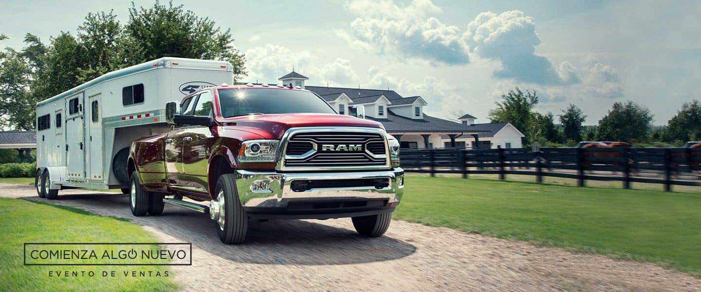 Camionetas Ram 3500 2018 - Camioneta con remolque diésel de trabajo pesado