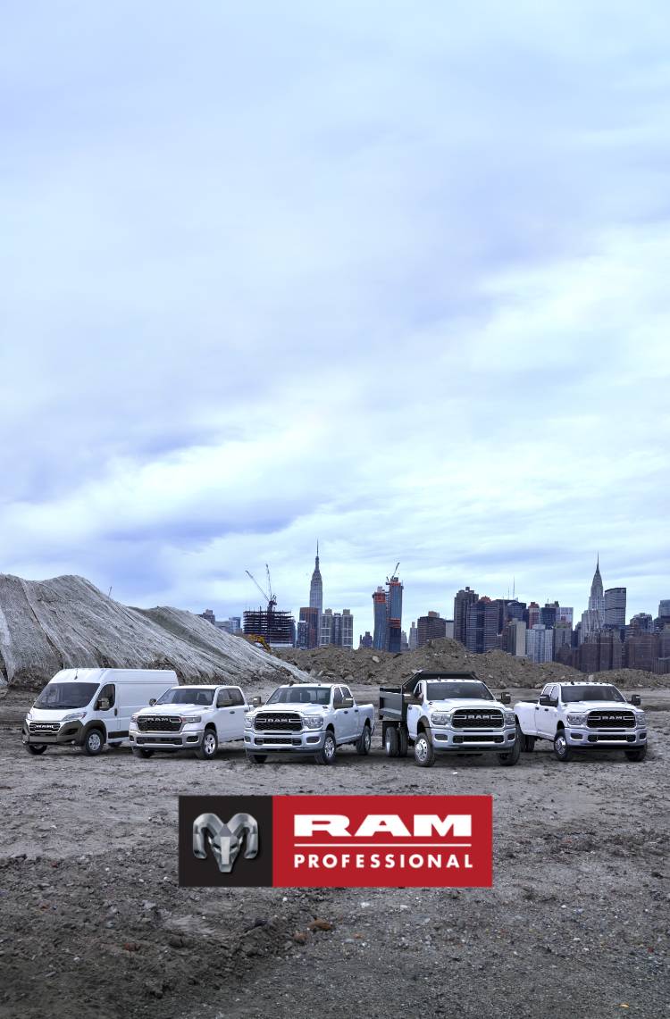 Ram Professional | Camionetas de trabajo y vehículos comerciales