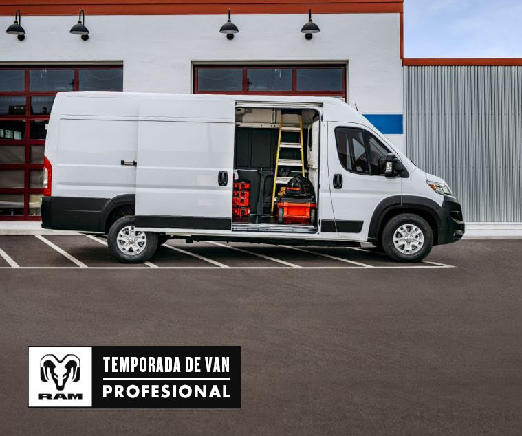 Ram ProMaster EV | Cargo Van y Step Van eléctricas de Ram