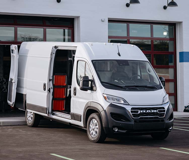 Ram ProMaster EV | Cargo Van y Step Van eléctricas de Ram
