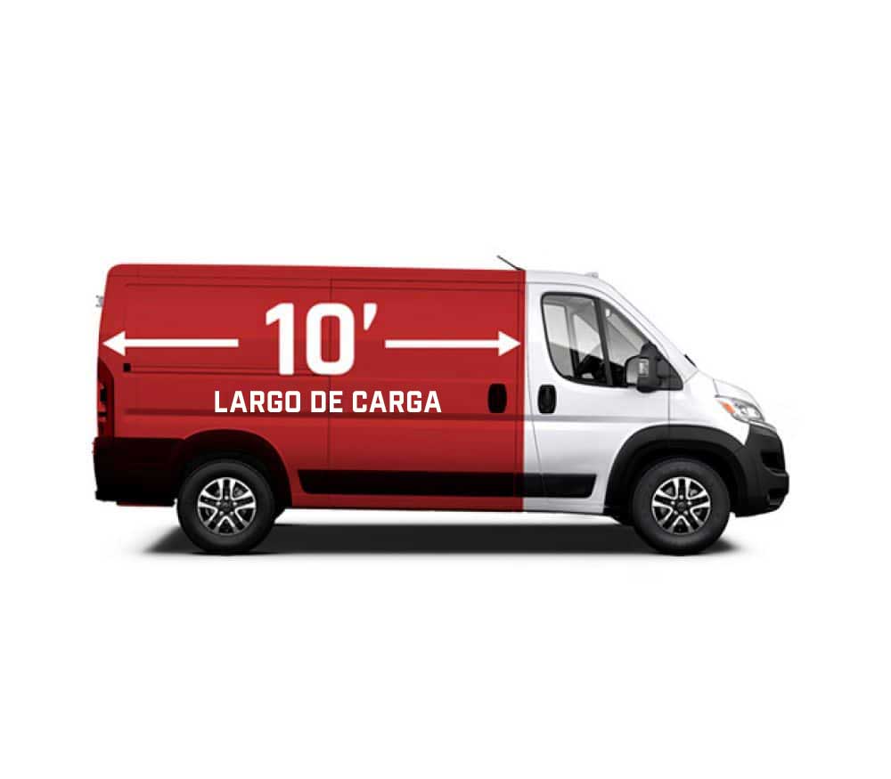 Ram ProMaster® Crew y Cargo Van 2025 | Opciones para la zona de carga