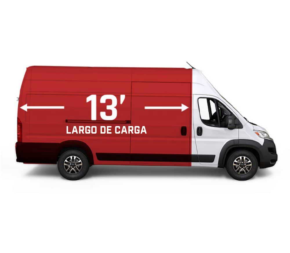 Ram ProMaster® Crew y Cargo Van 2025 | Opciones para la zona de carga