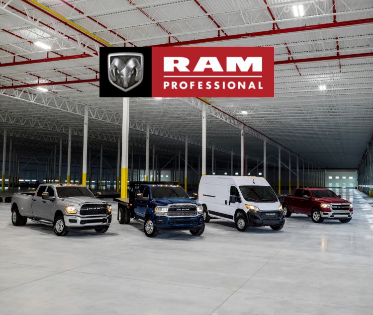 Ram Professional | Camionetas de trabajo, vans de carga y Chasis Cab